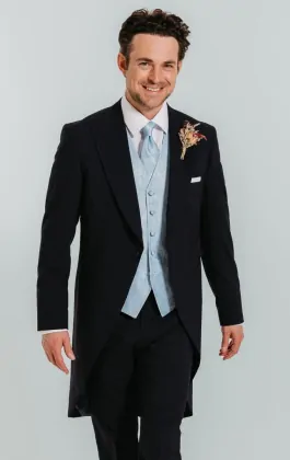 Alexander Dobell donkerblauw trouwpak jas | Dobell